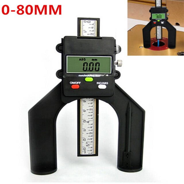 Digital Depth Gauge LCD Magnetic Self Standing Ape... – Vicedeal