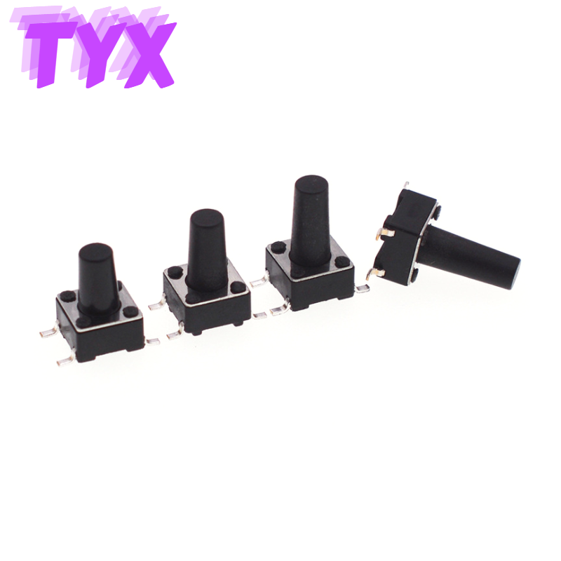 50 Stuks 6X6 Smd Micro Tact Switch 0.5A 50V Druksc... – Vicedeal