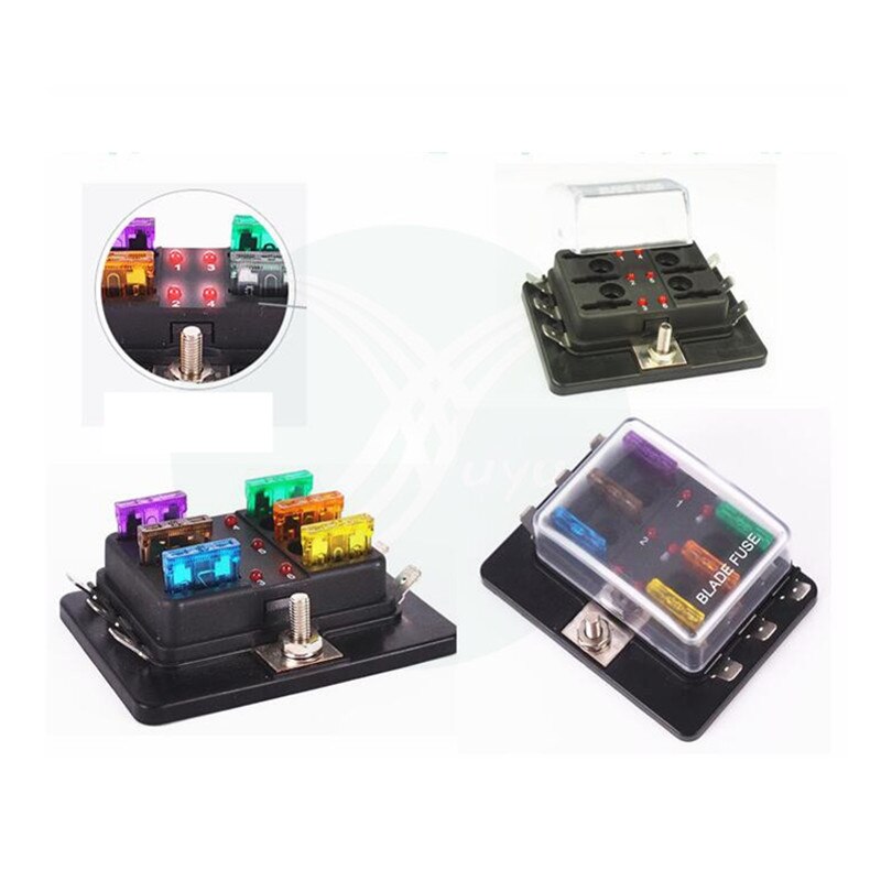 10 Manieren 6 Manieren Blade Fuse Box Holder Met R... – Grandado