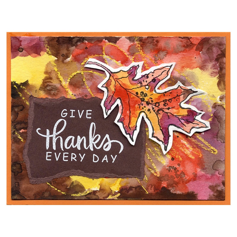 Autumn Leaves Clear Stamps DIY Stencil For Scrapbo... – Vicedeal