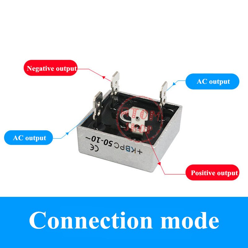 KBPC5010 bridge rectifier max.1000V 10A often used... – Vicedeal