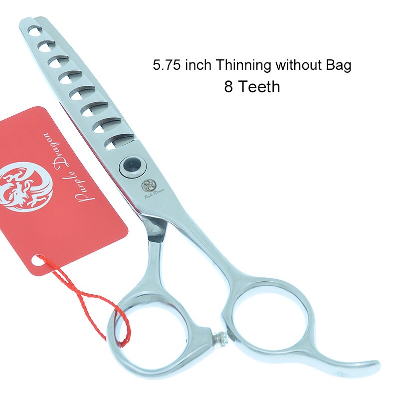 Purple Dragon 5.75 inch Hair Thinning Scissors Bar... – Grandado
