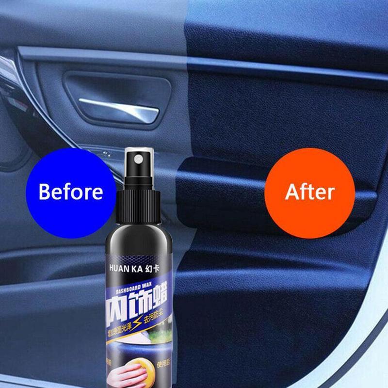 120ml Automotive Interior Wax Leather Refresher Ca... – Grandado