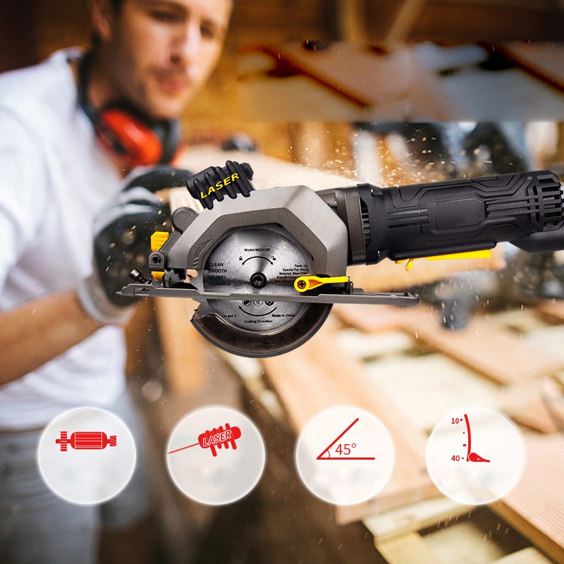 Mini cutting machine woodworking electric circular... – Grandado