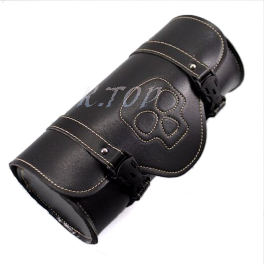 Motorcycle Saddlebags PU Leather Side Bags Tool Ba... – Grandado