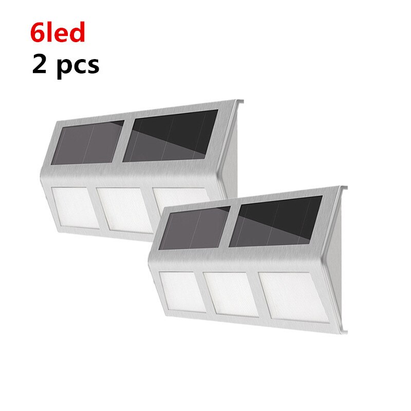 6 LEDs Solar Lamp Outdoor Waterproof IP65 Landscap... – Vicedeal