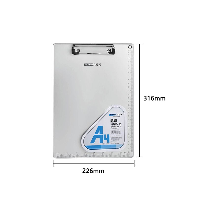 A4 board folder A5 aluminum alloy file board folde... – Grandado