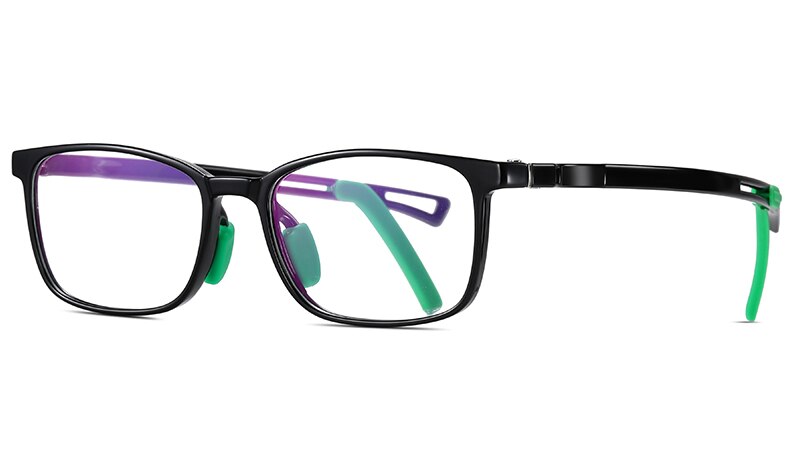 Kachawoo kids glasses rectangular clear lens pink ... – Grandado