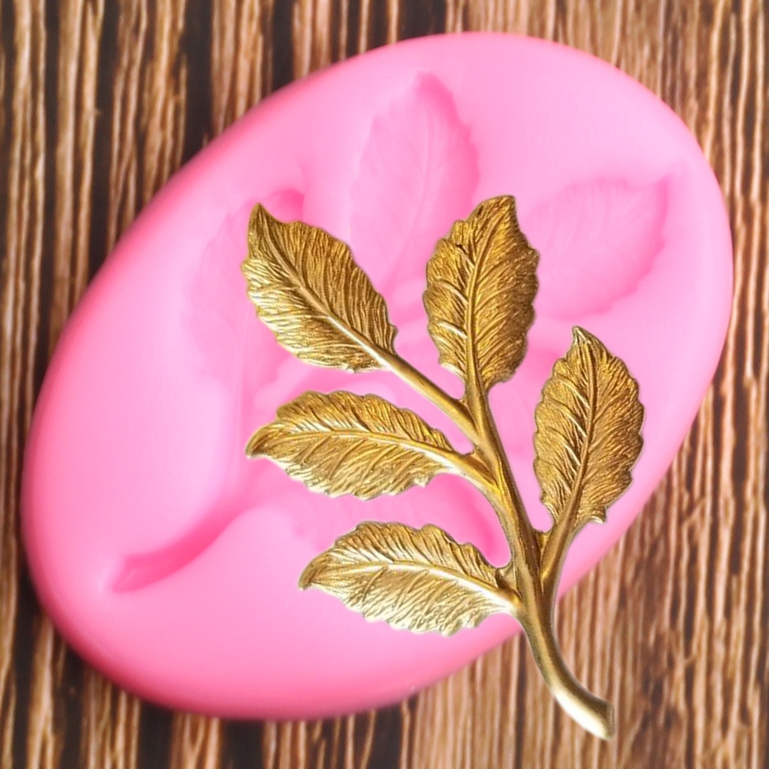 3D Tree Leaves Silicone Mold Fondant Resin Clay Mo... – Vicedeal