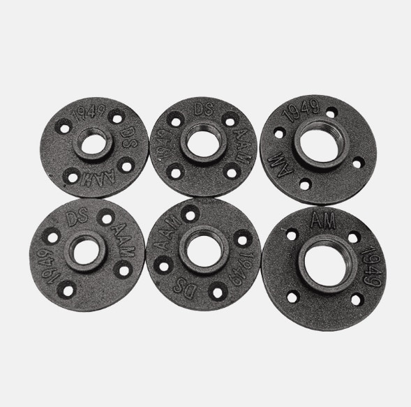 10 stk / parti bsp tråd formbar jernrørbeslag vægm... – Grandado