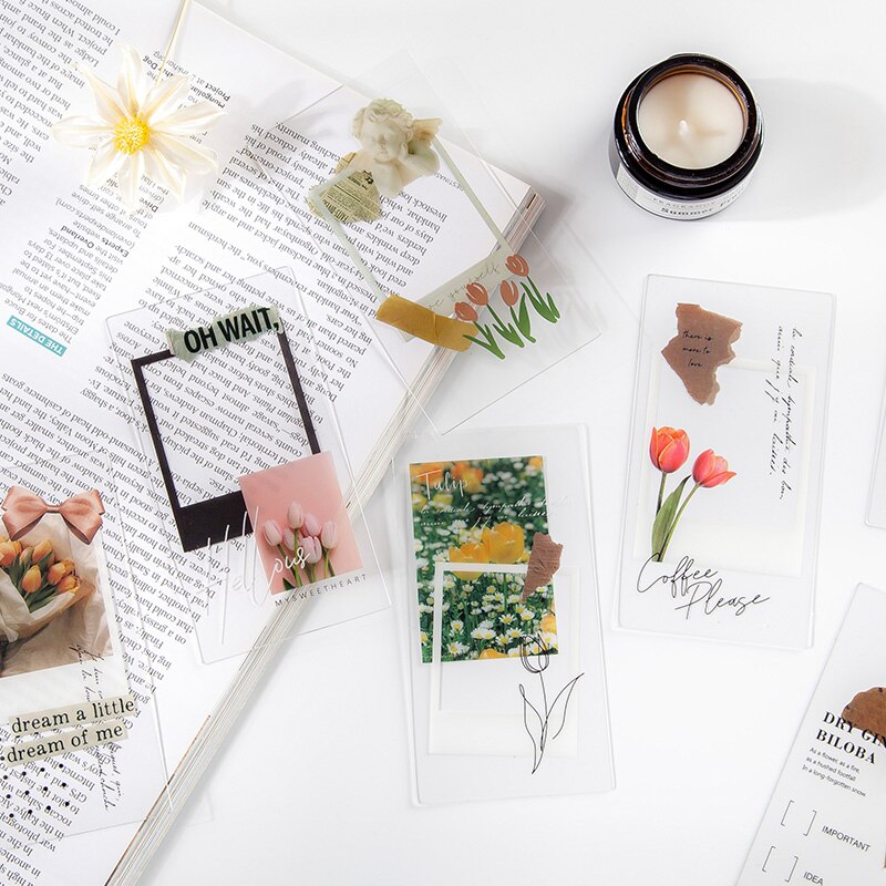 Ins Frame Blad Materiaal Transparante Decoratieve ... – Vicedeal