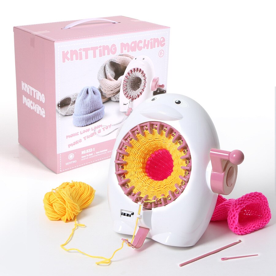 Verticale Pinguïn Wol Breien Machine Kinderen Diy ... – Vicedeal