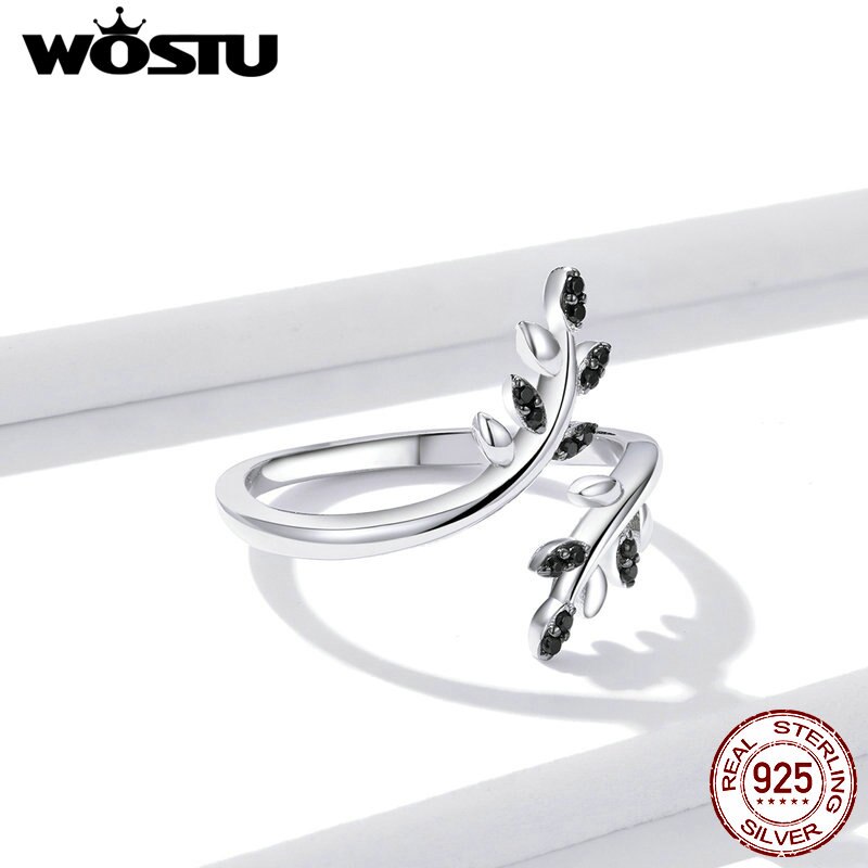 Wostu yksinkertainen sormus naisille 100% 925 ster... – Vicedeal