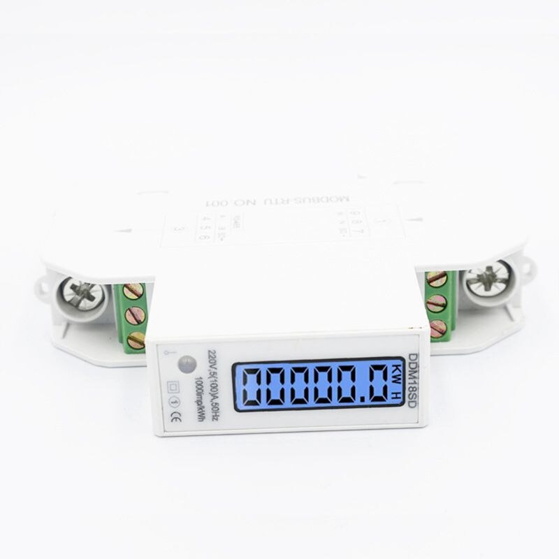 Compteur d'énergie électrique monophasé 5(100a... – Grandado Compteur d'énergie électrique monophasé 5(100a... – Grandado