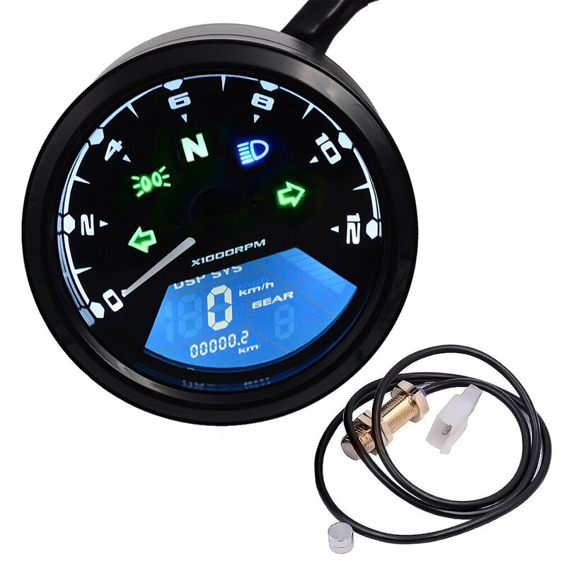 Panel Digital multifunción LED para motocicleta, v... – Grandado