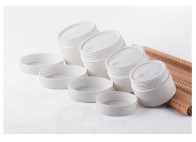 20pcs 30G 50G 100G 120G White Plastic Empty Jar Po... – Grandado