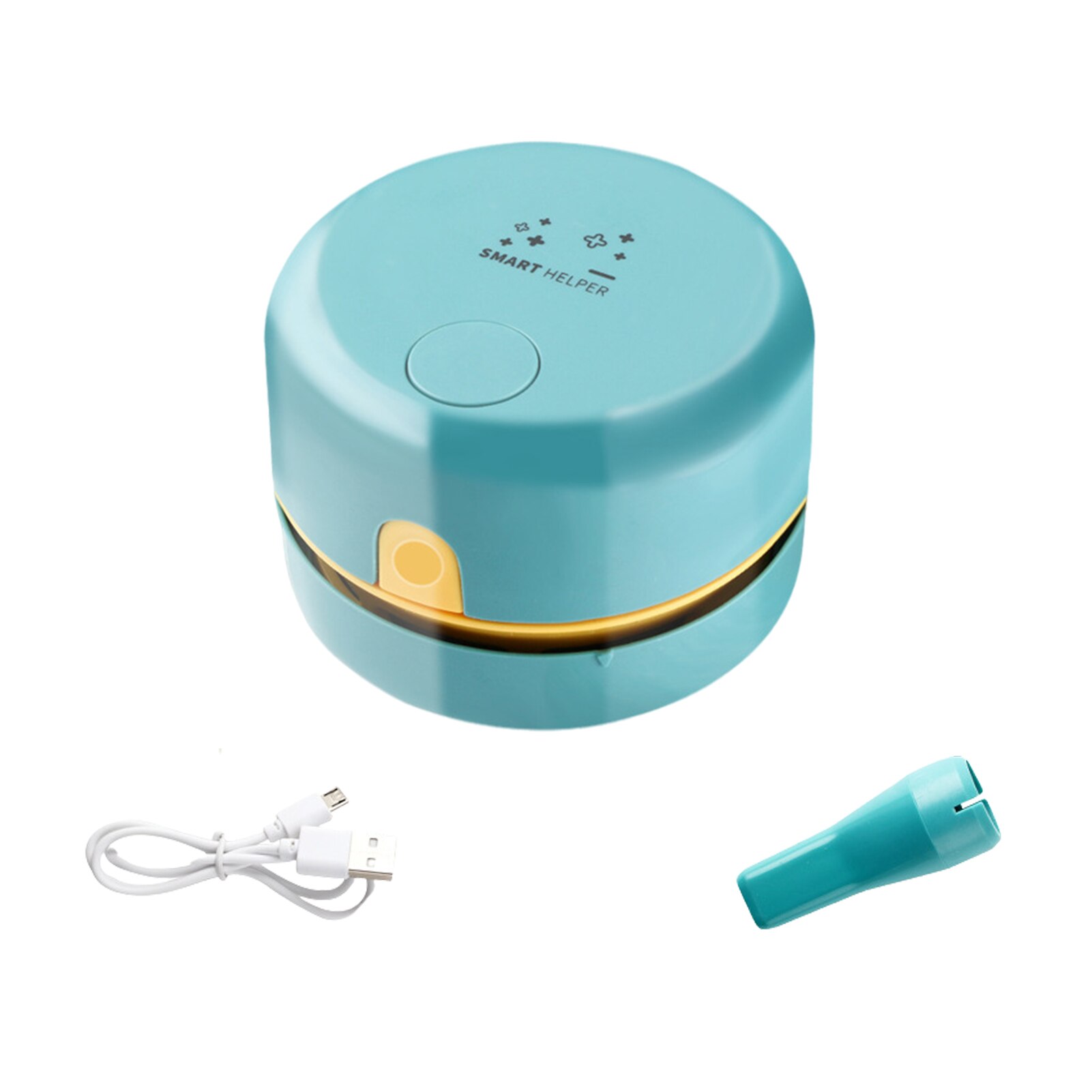 Desktop Vacuum Cleaner Mini Cute Rechargeable Cord... – Grandado