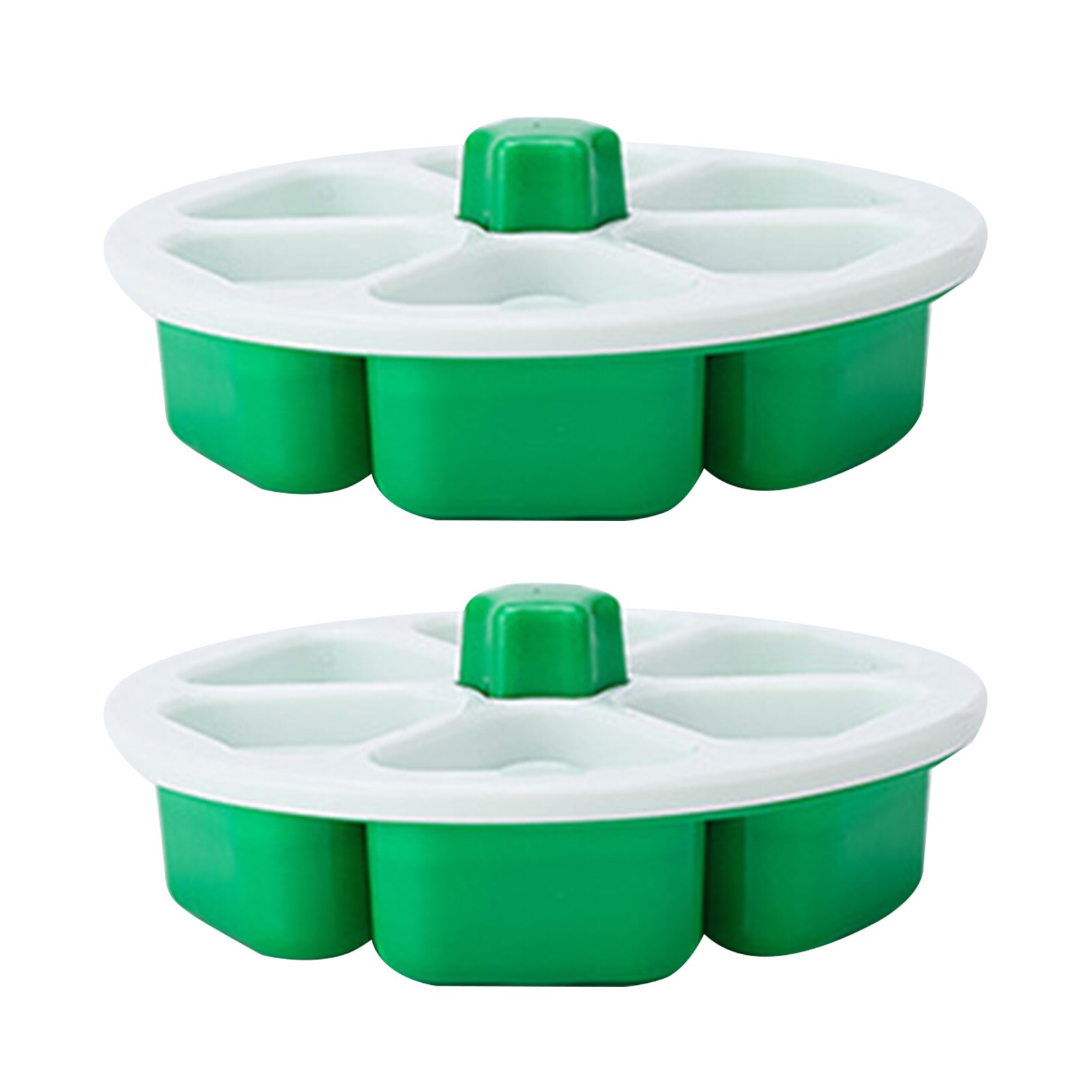 2pcs DIY 6 Compartments Cooking Bento Lunch Box Qu... – Grandado