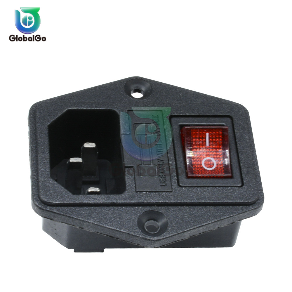 10A 250V Power Switch AC 3pin AC Power Socket with... – Vicedeal 10A 250V Power Switch AC 3pin AC Power Socket with... – Vicedeal