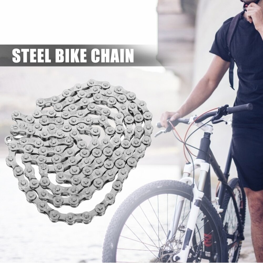 116 Link Cycling Chains Steel Bike Chains Electrop... – Grandado