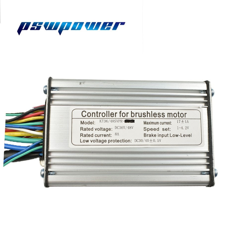 36V/48V 350W Brushless DC Sine Wave Controller ebi... – Grandado