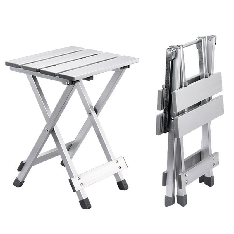 Outdoor Portable Aluminum Alloy Folding Stool Trav... – Grandado