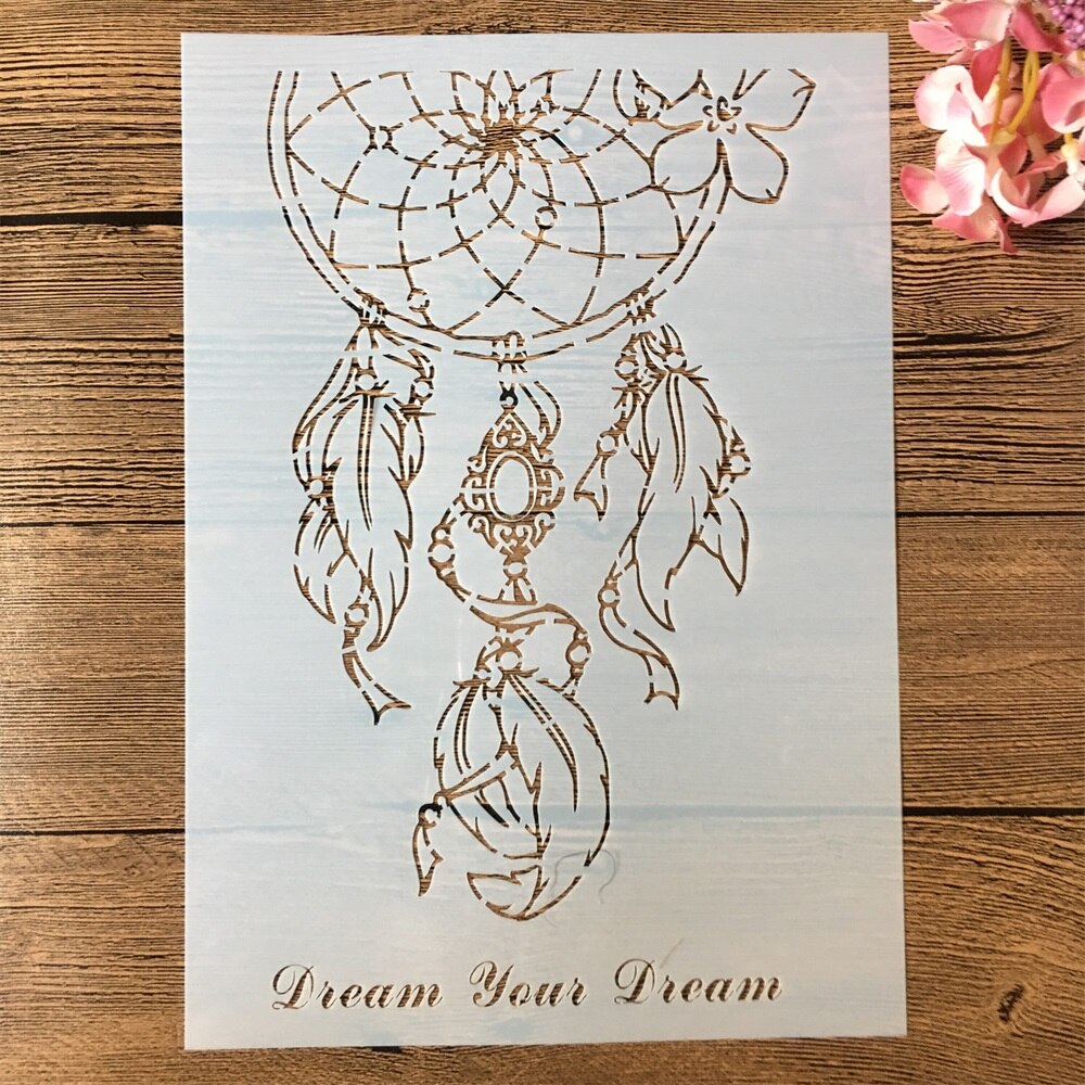 A4 29cm Your Dream Catcher DIY Layering Stencils W... – Vicedeal