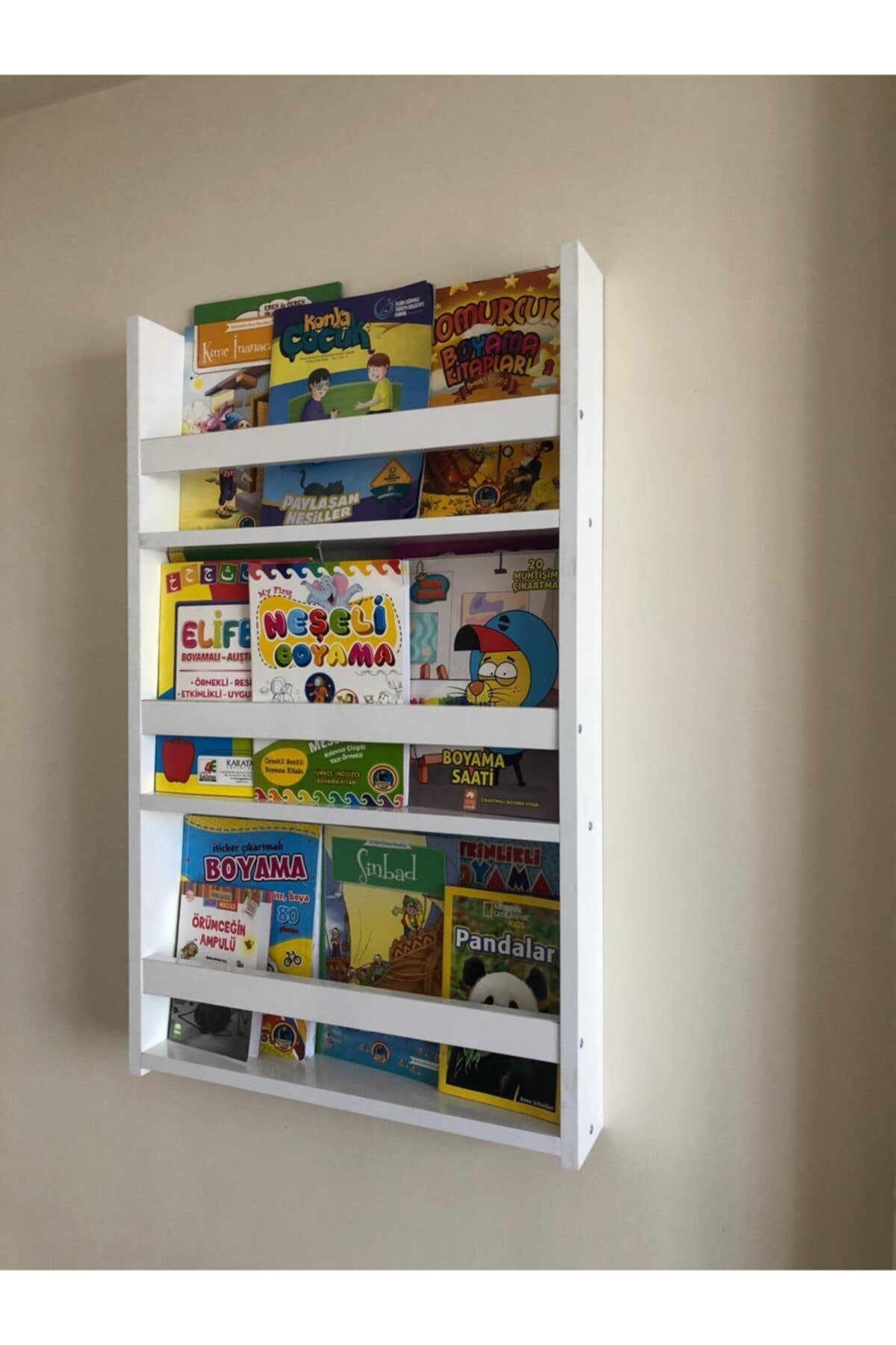 Bookcase Child Room Educational 3 Shelf Bookcase M... – Vicedeal