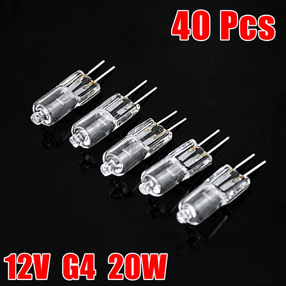 40PCS/LOT Ultra g4 12 v 20 w halogen lamp G4 12V b... – Vicedeal