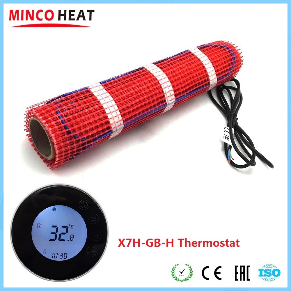MINCO HEAT 50cmX2m 1m2 Underfloor Heating Warm Mat... – Vicedeal