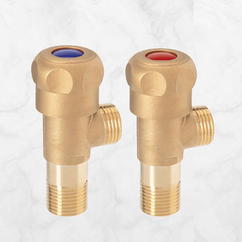 Angle Stop Valve Brass / Cold Water Quarter Turn O... – Grandado