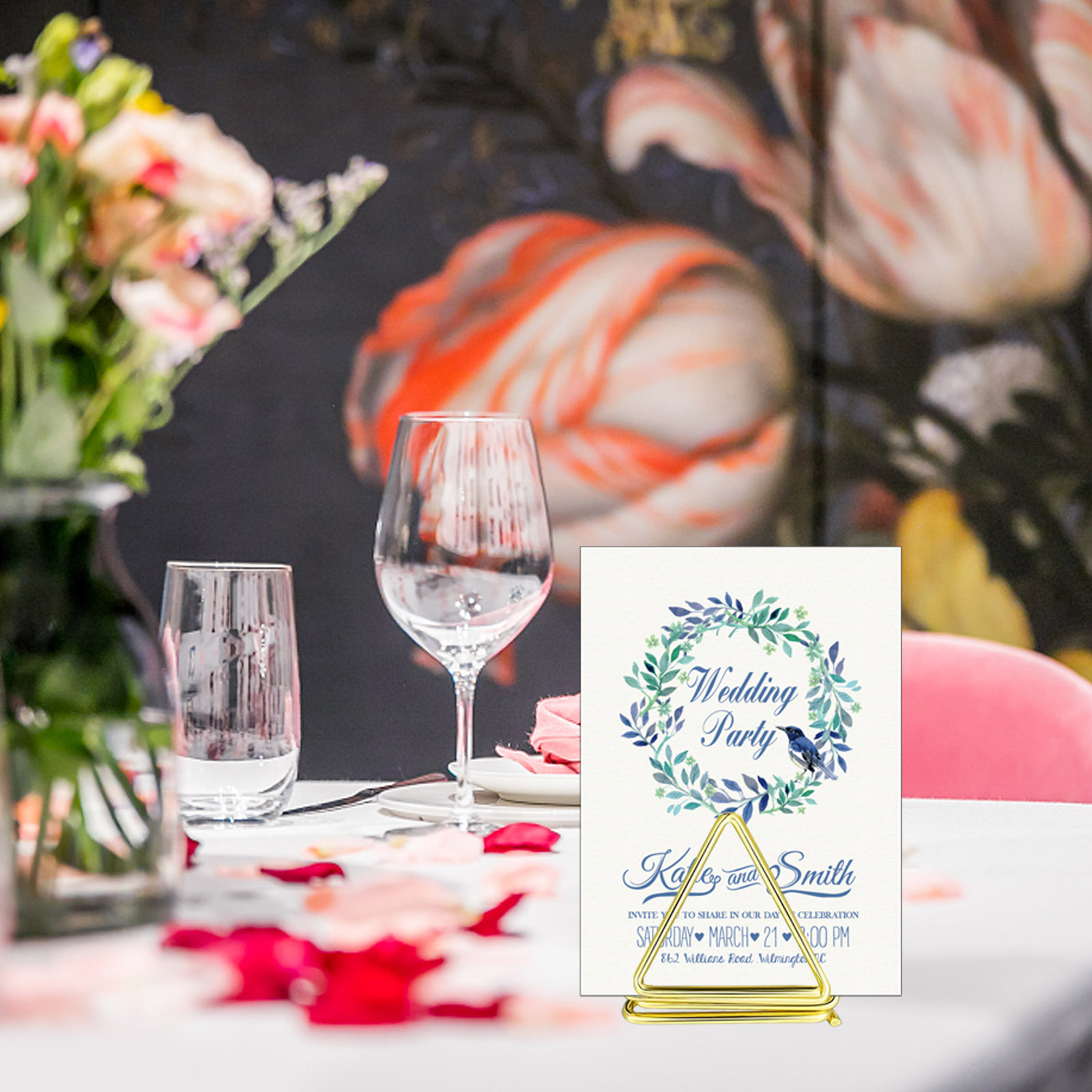 Place Card Holder 24 Pack Menu Clips Display Holde... – Grandado