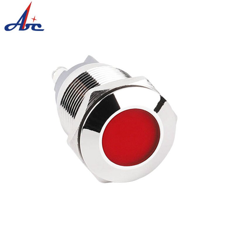 19mm Dia Indicator Light Flat Head Screw Terminal ... – Vicedeal