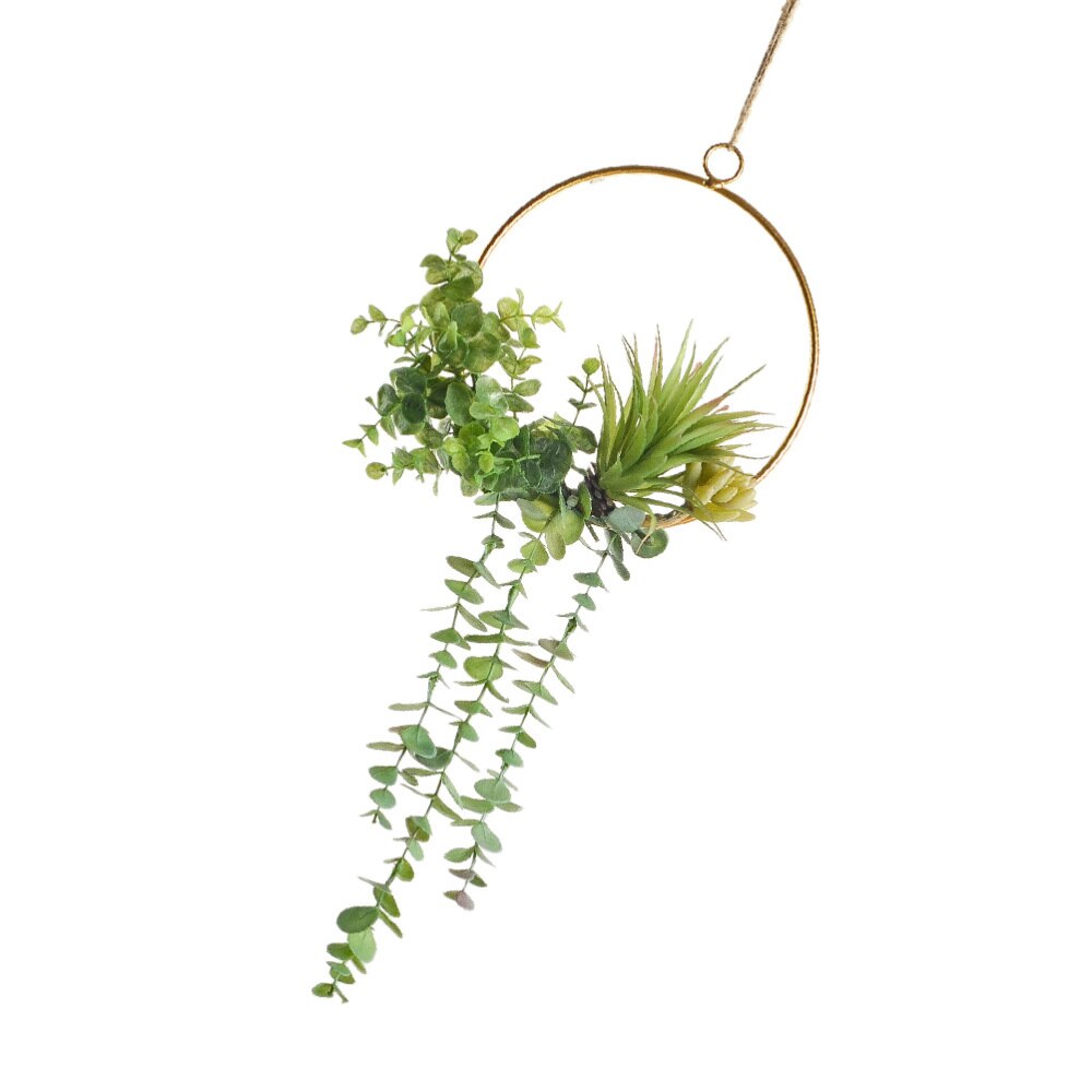 Succulent Wedding Wreath Wall Hanging Artificial S... – Vicedeal