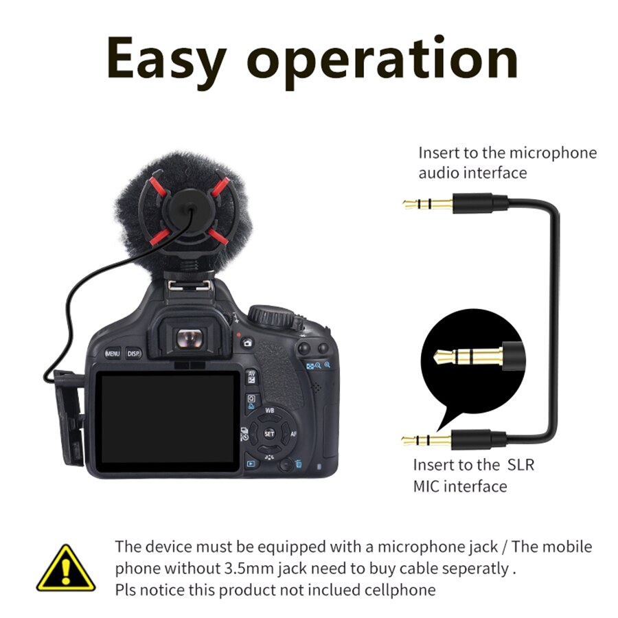 MAMEN Aluminum Alloy Shockproof Recording Micropho... – Grandado