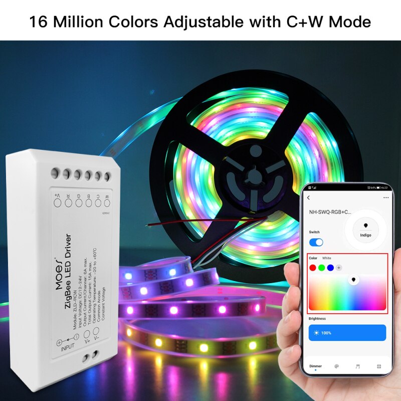 ZigBee Smart Dimmer Module Switch RGB CCT for LED ... – Grandado