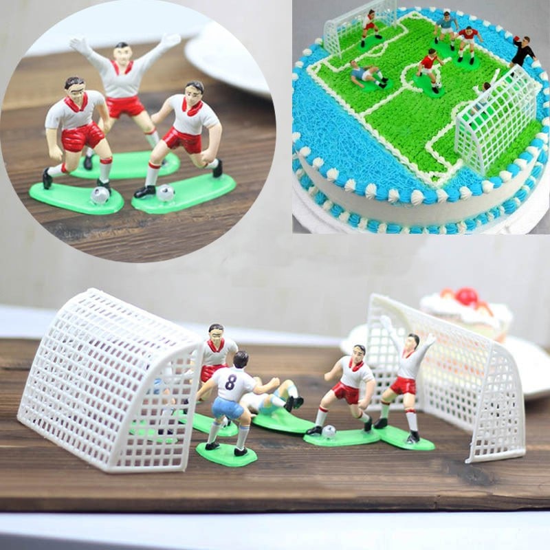 8Pcs/set Soccer Football Cake Topper Player Decora... – Grandado