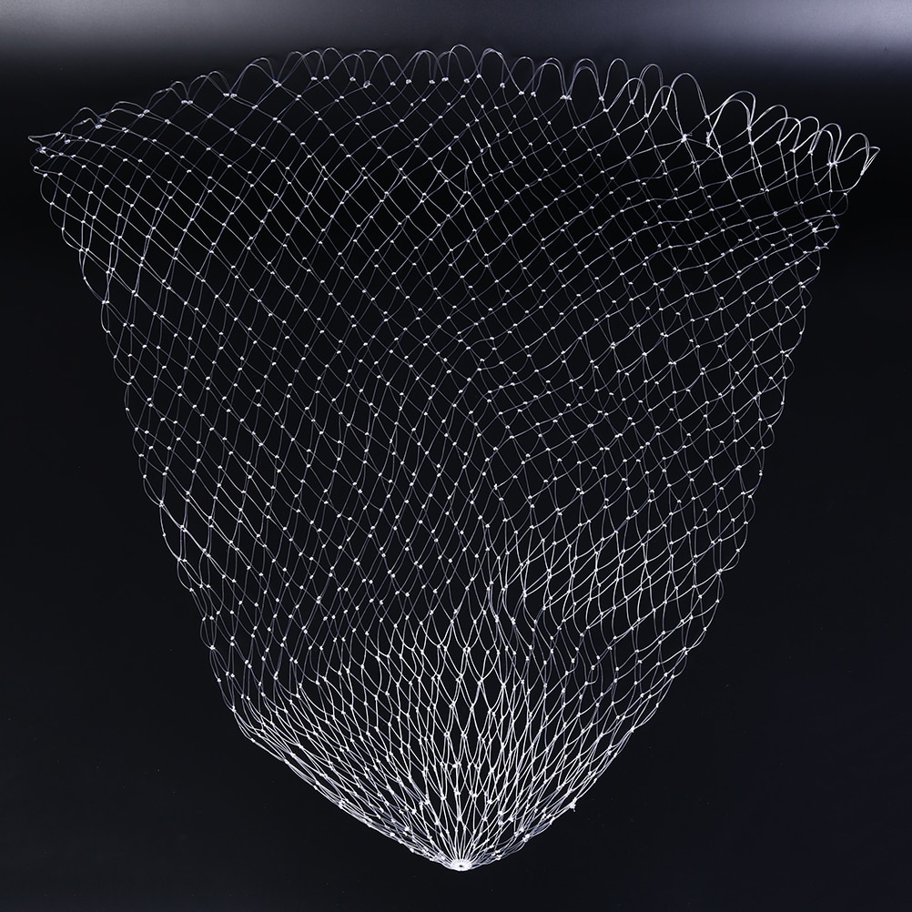 1 Pc Rhombus Mesh Hole Net Collapsible Fishing Too... – Vicedeal