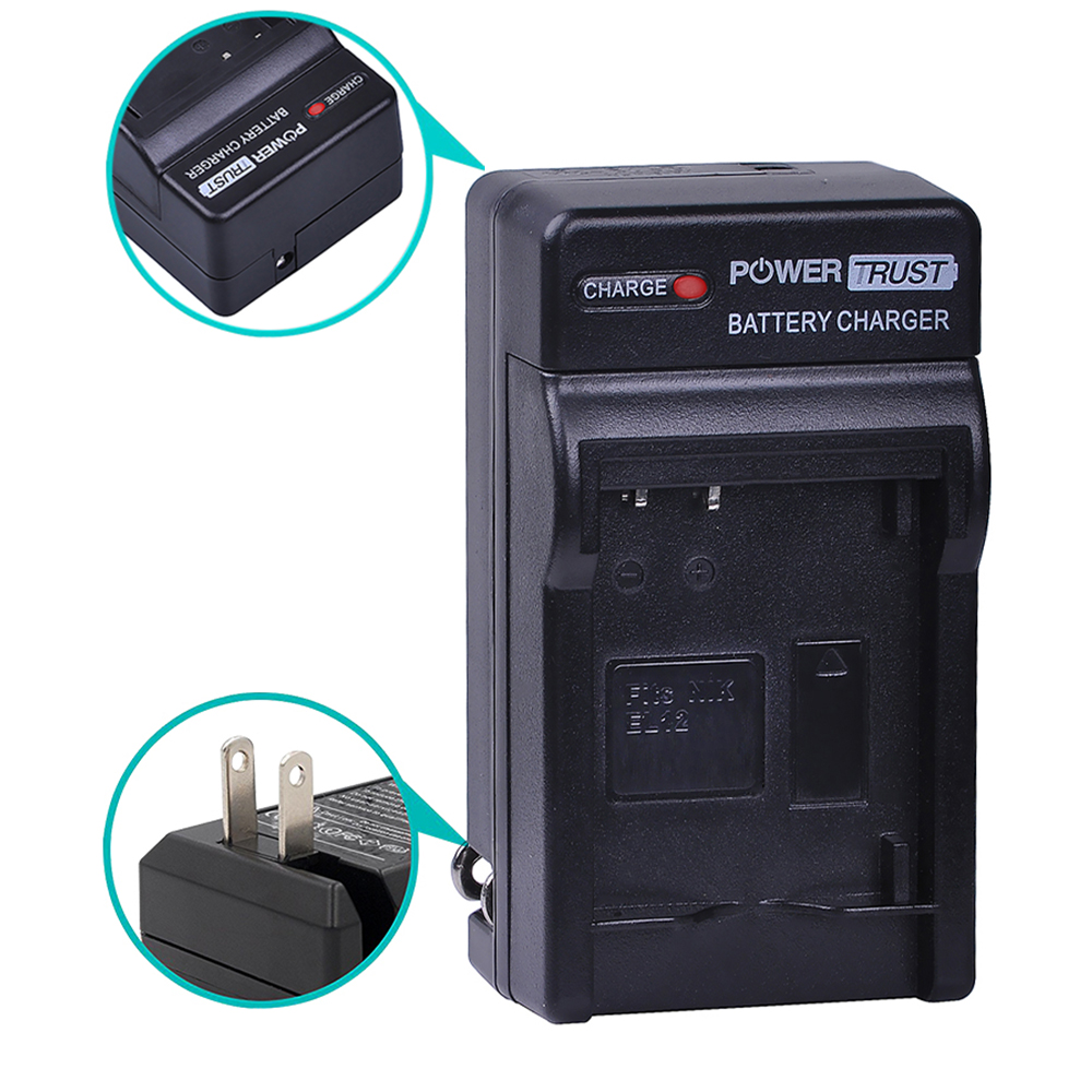 Powertrust EN-EL12 ENEL12 En EL12 Charger Kit Voor... – Vicedeal