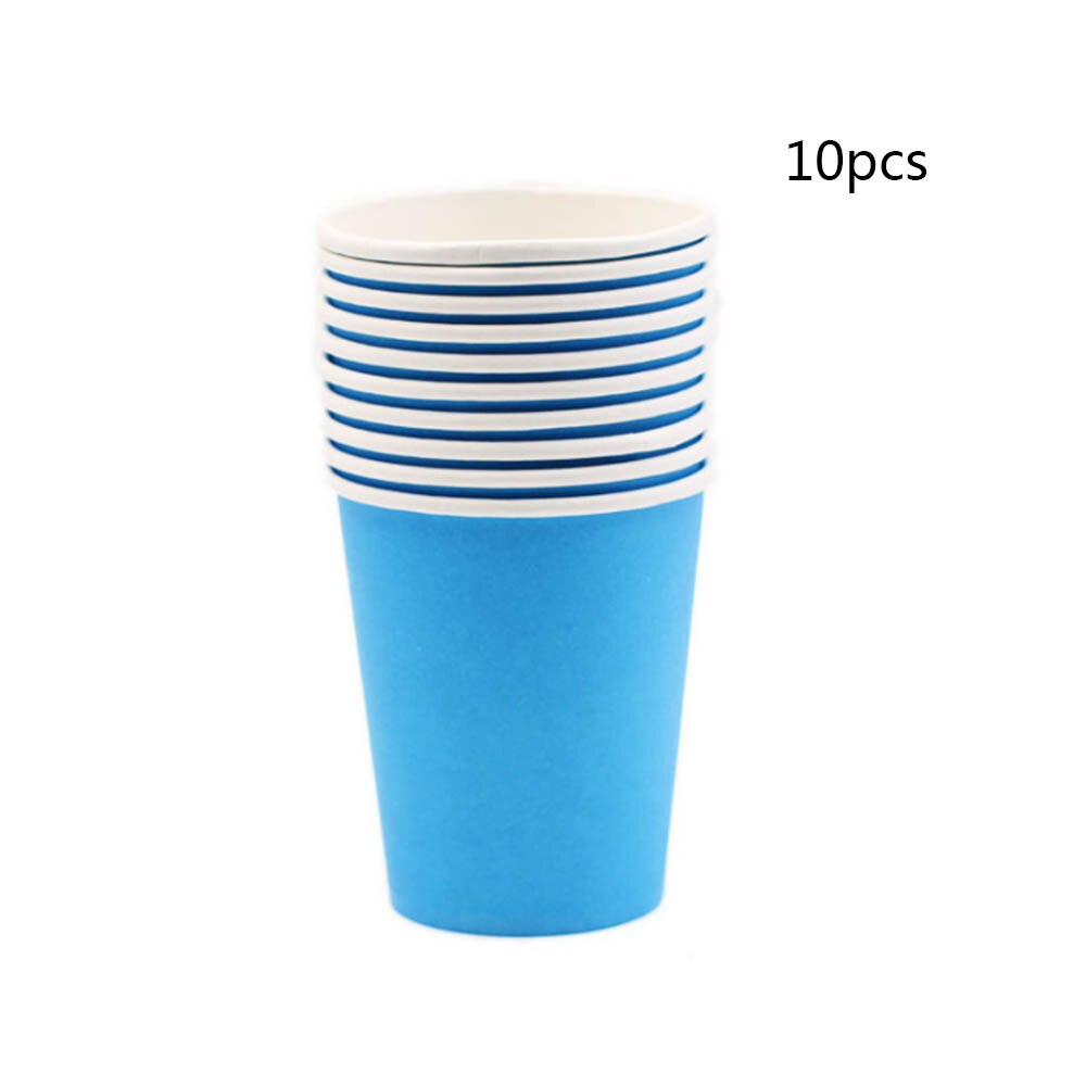 10 Pcs/set DIY Colour Paper Cups Wedding Party Pic... – Grandado