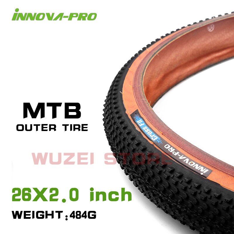 INNOVA Bicycle Tyre 60TPI Mountain Bike Tires 26x2... – Vicedeal