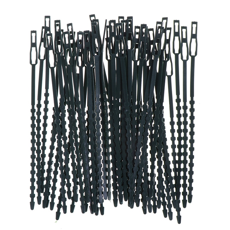 50PCS Adjustable Garden Plastic Plant Cable Ties T... – Grandado