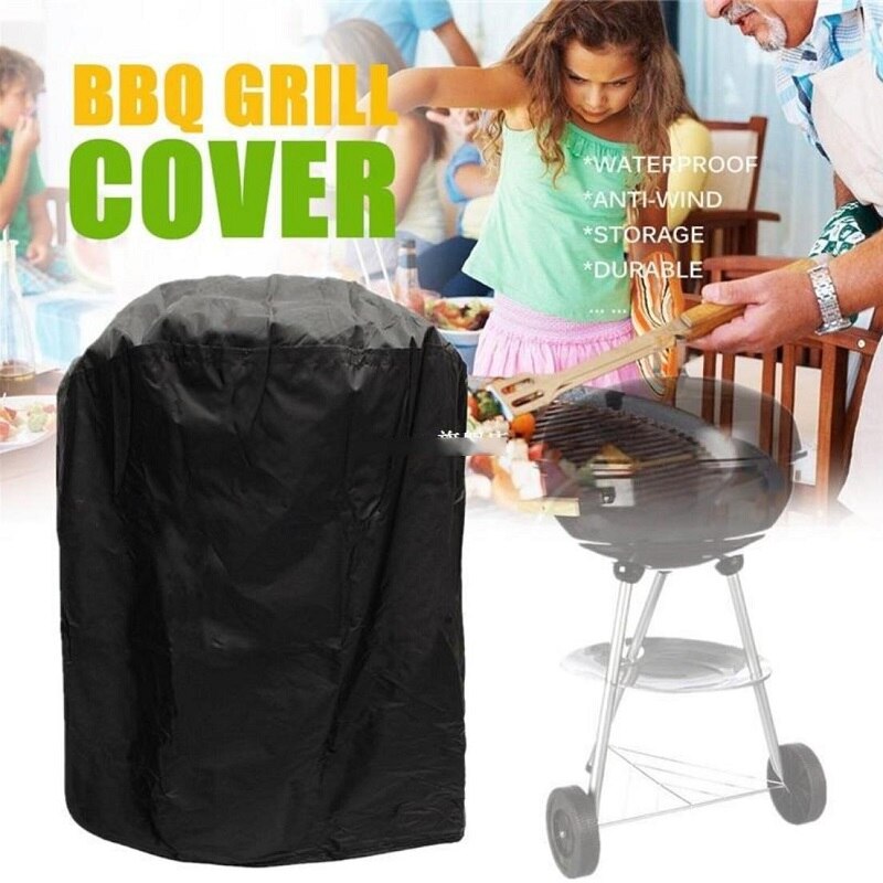 Barbecue Grill Cover Black Waterproof Bbq Grill Co... – Grandado