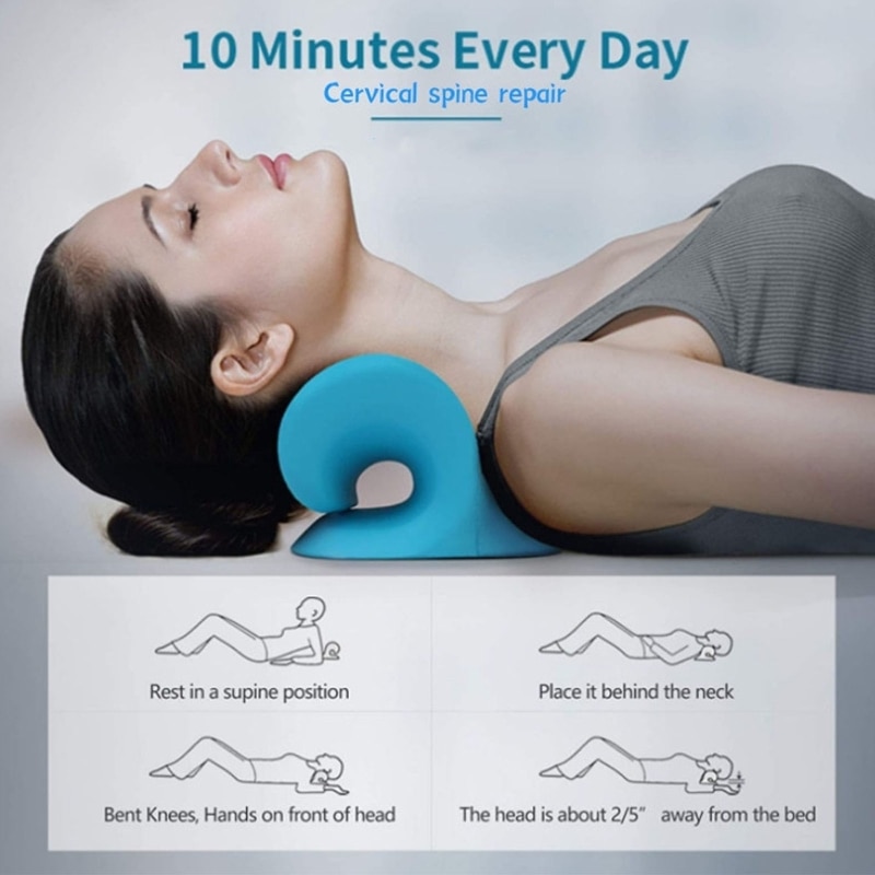 448D Sleep Pillows Neck Pain Relief Spine Alignmen... – Vicedeal