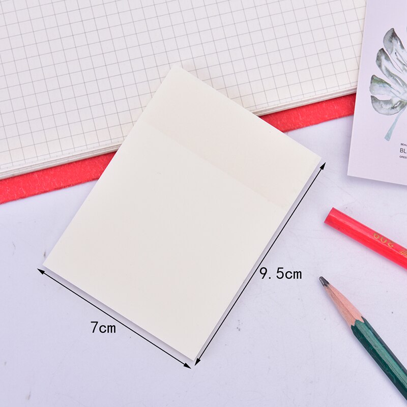 50 Sheets Transparent Memo Sticky Note Paper Daily... – Vicedeal