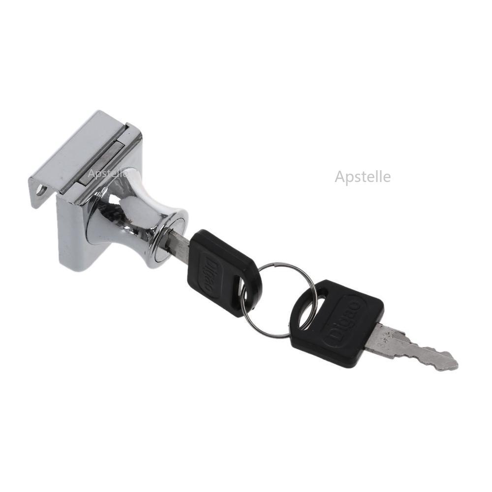 Showcase Glass Lock Cabinet Single Door Cylinder R... – Grandado