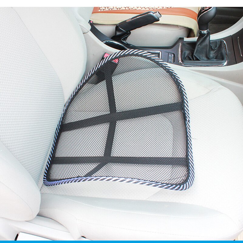 Chair Back Support Massage Cushion Mesh Relief Lum... – Grandado