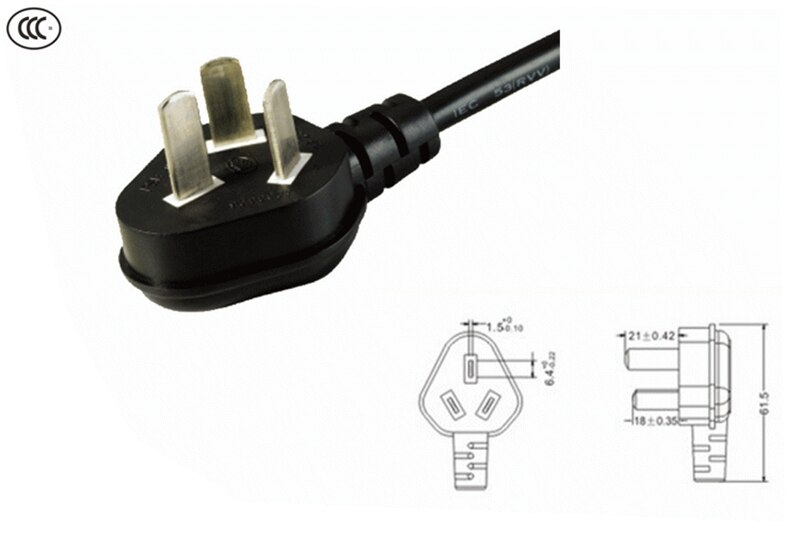 CN AU 3 Pole Plug to IEC320 C5 Power short Cable I... – Grandado