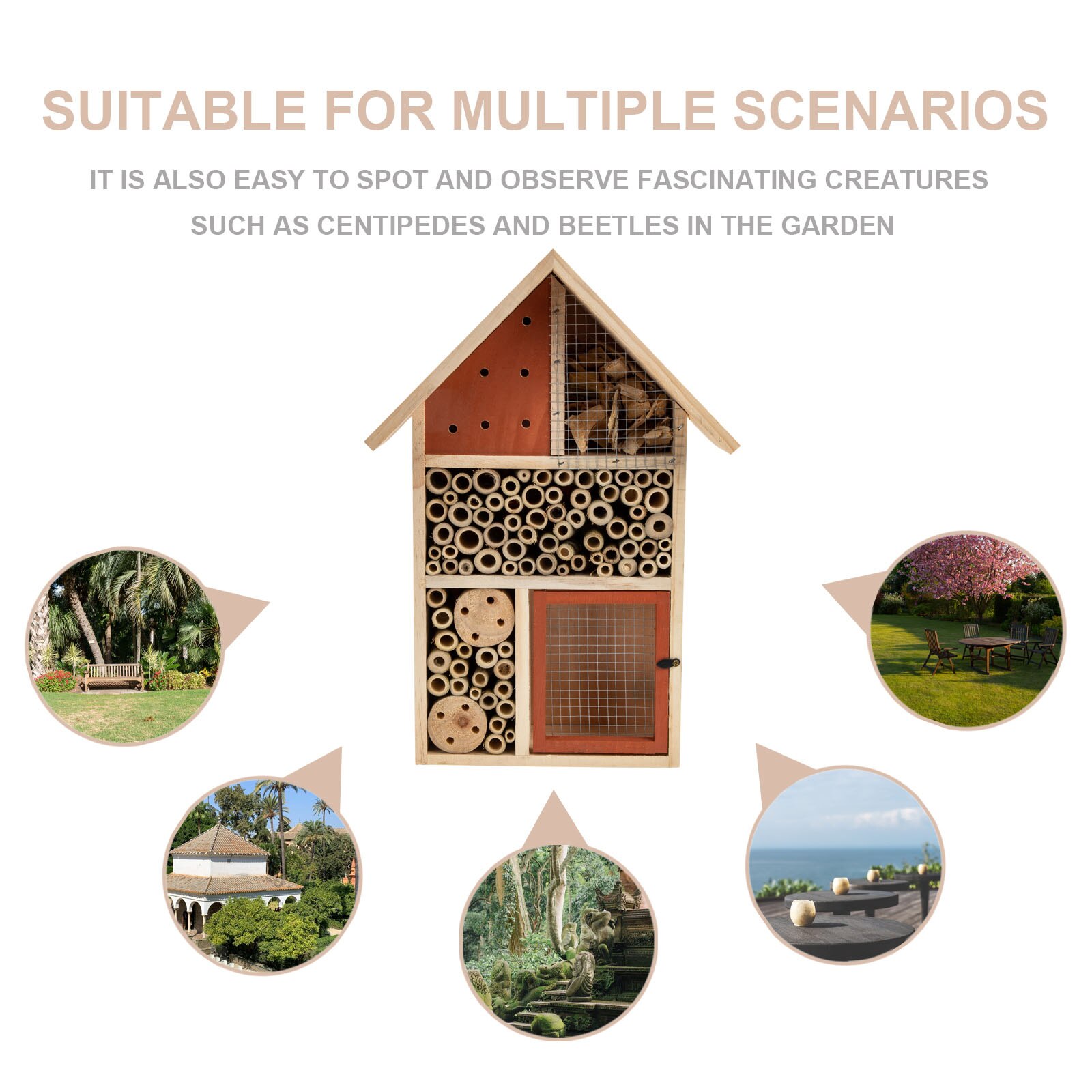 Creatieve Tuin Insect Huis Insect Habitat Tuin Yar... – Vicedeal