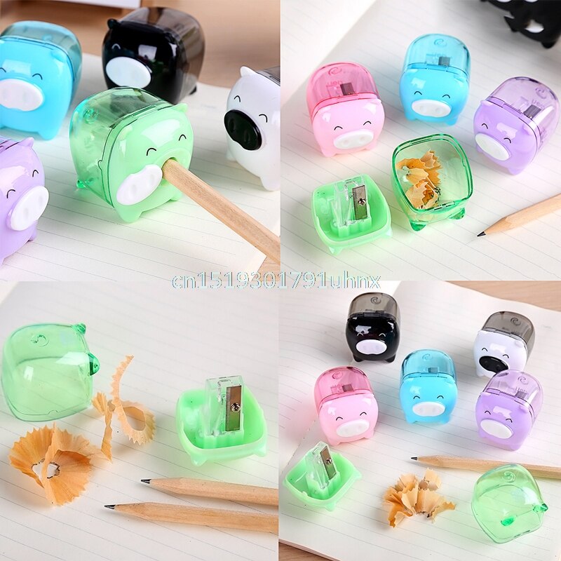 1pc Cute Mini Pig Animal Pencil Sharpener Statione... – Vicedeal